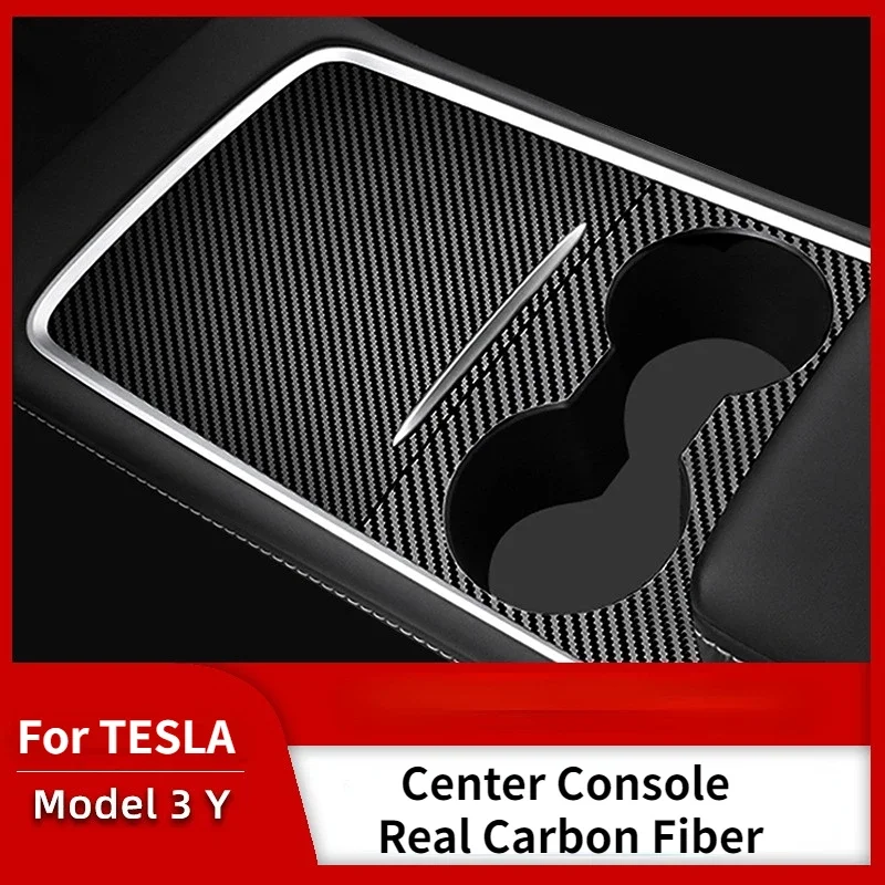 for-Tesla-Model-3-Y-Central-Control-Panel-Protective-Patch-Real-Carbon ...