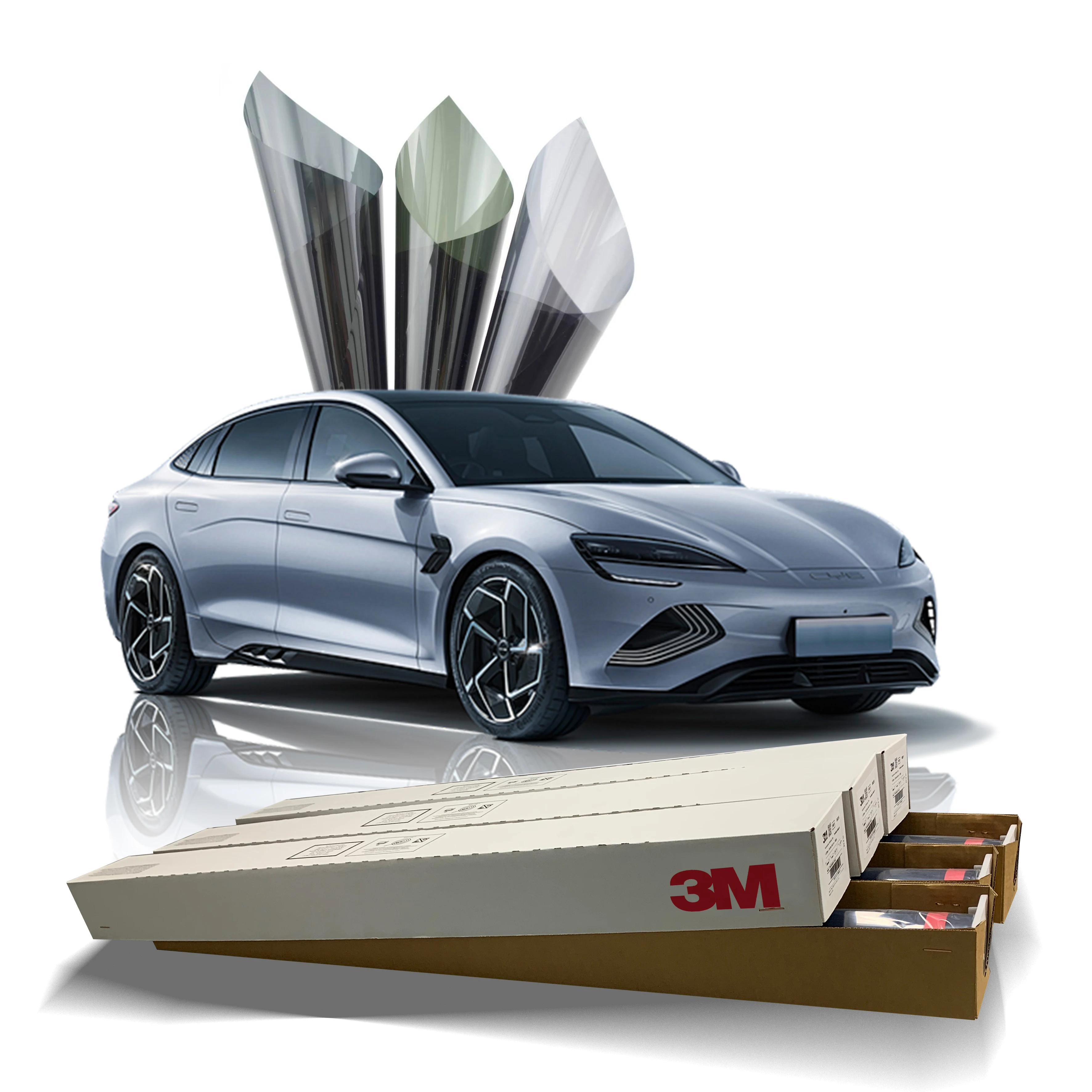 3M Nano Ceramic 05-70% VLT Car Tint 30*1.52 Meters Professional Window ...