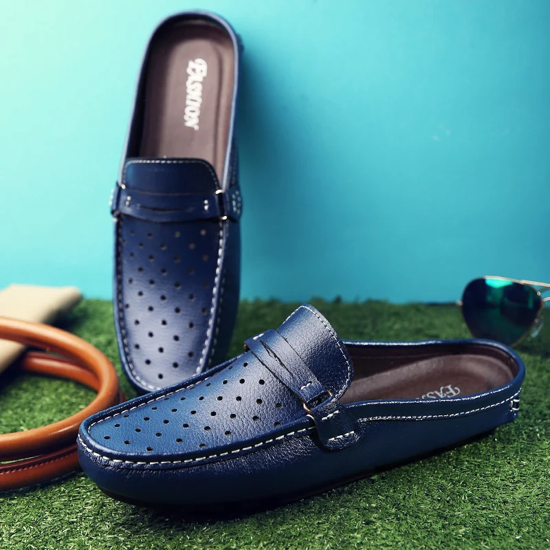 Summer Cool Mens Shoes Casual Brand Male Breathable Loafers Comfy ...