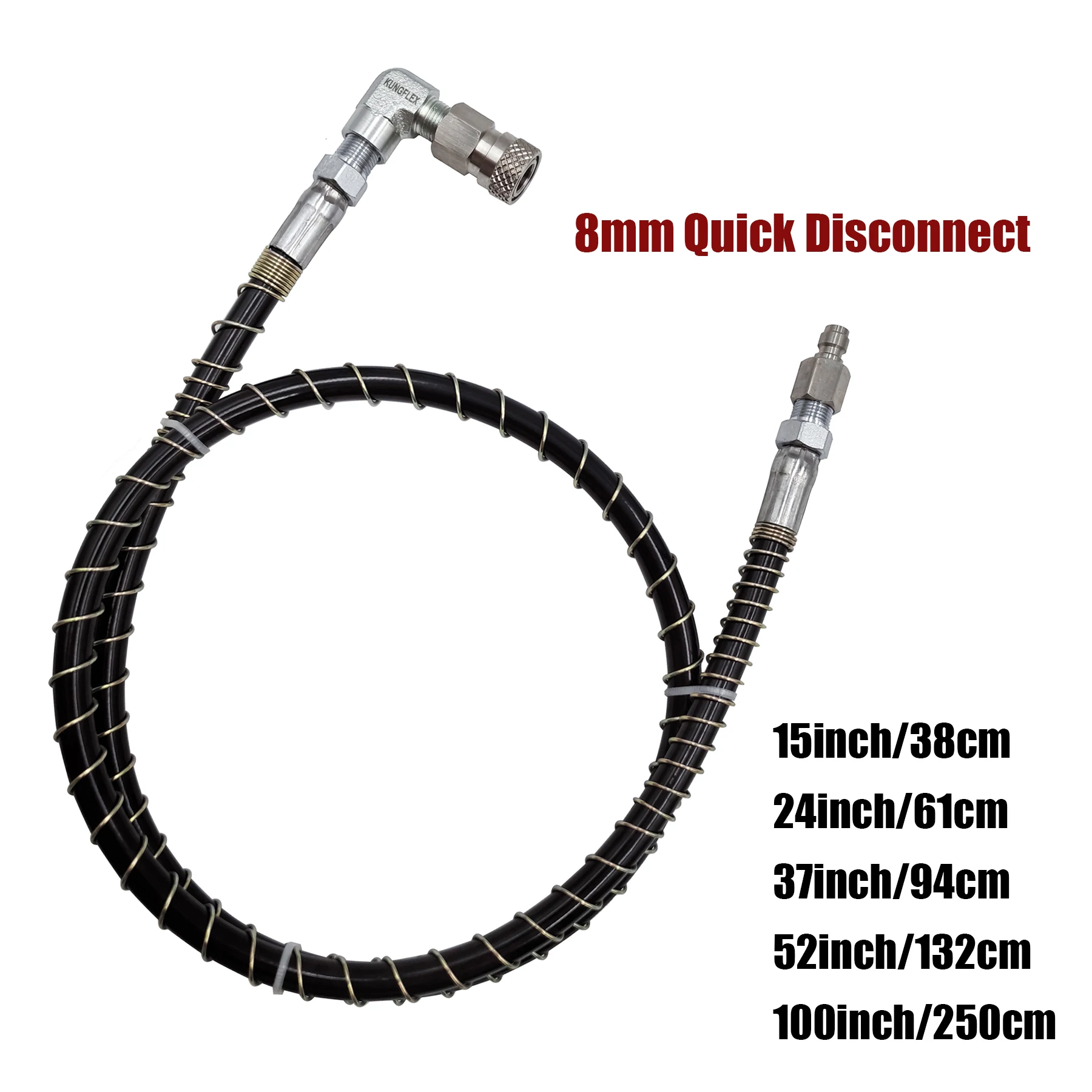 New-Remote-Fill-Whip-Long-Microline-Hose-Female-And-Male-90-Degree-End ...