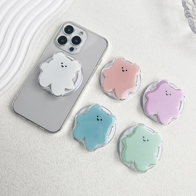 Cartoon-bear-Magnetic-Folding-Mobile-Phone-Grip-Holder-Socket-Pocket ...