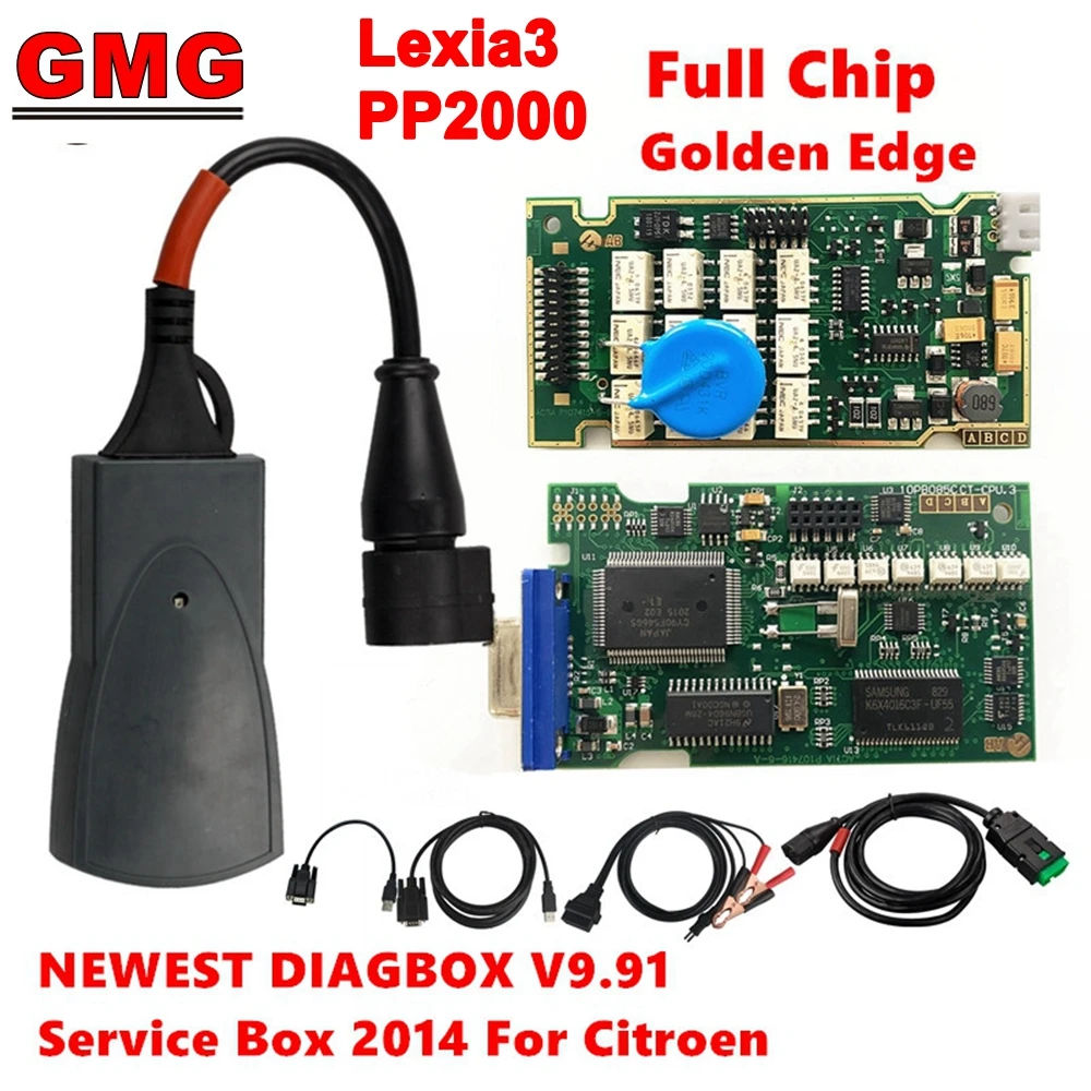 Professional Car Diagnostic For Citroen/Peugeot Lexia3 Diagbox Full ...
