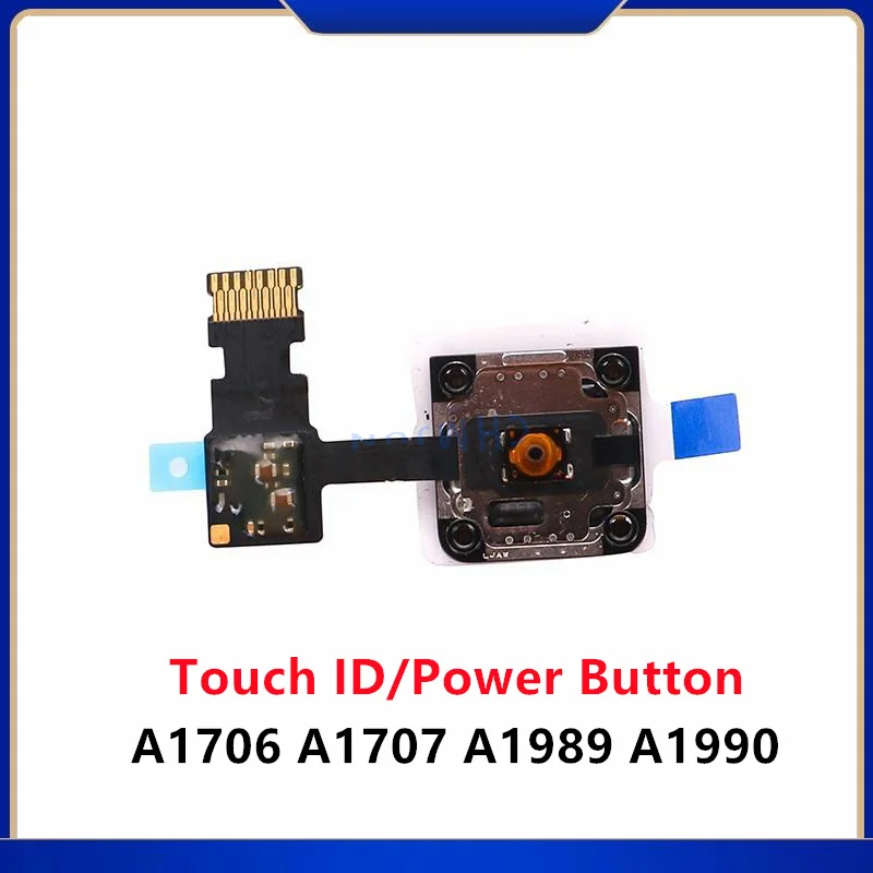 Laptop A1706 A1707 A1989 A1990 Power On Off Button Fingerprint Touch ID ...