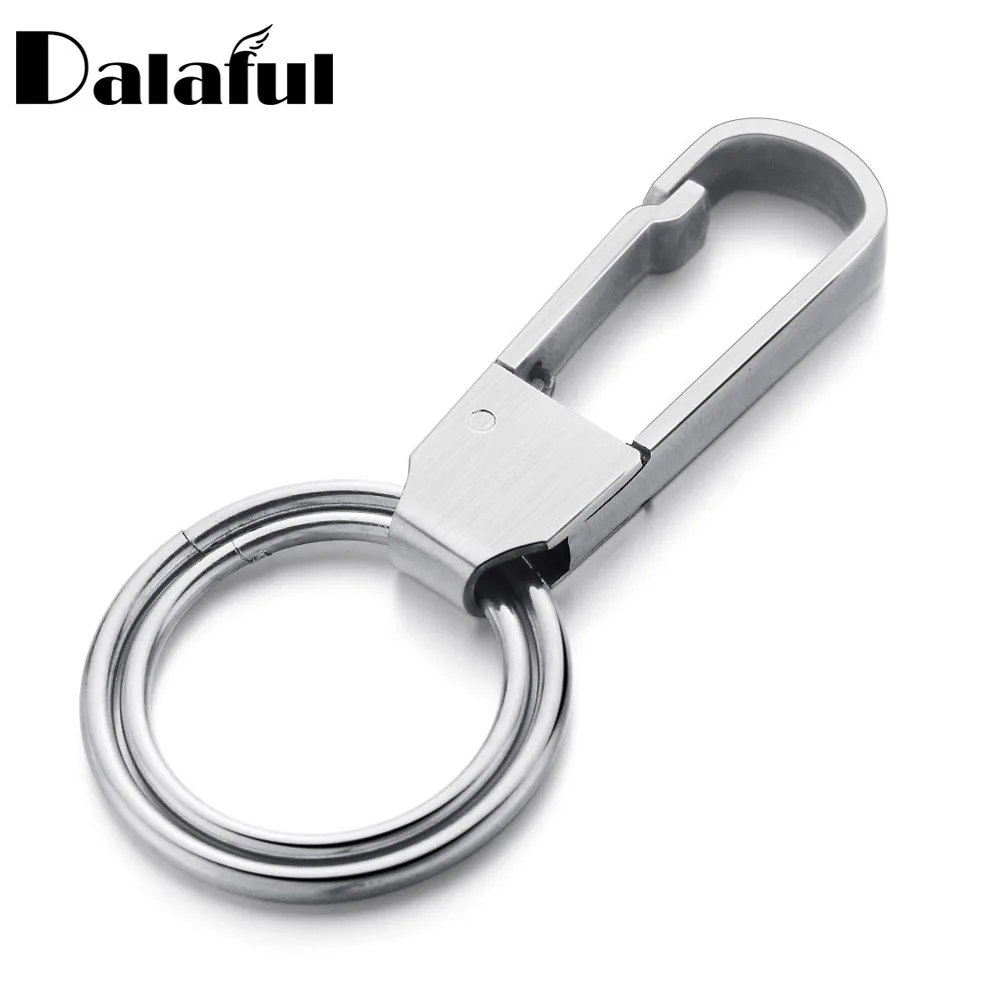 High Quality Simple 304 Stainless Steel Keychain Keyring Man Gifts ...