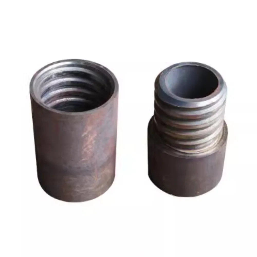 3 5 10 20Sets Drill Pipe Joint Taper Thread Joints Spiral Drill Rod ...