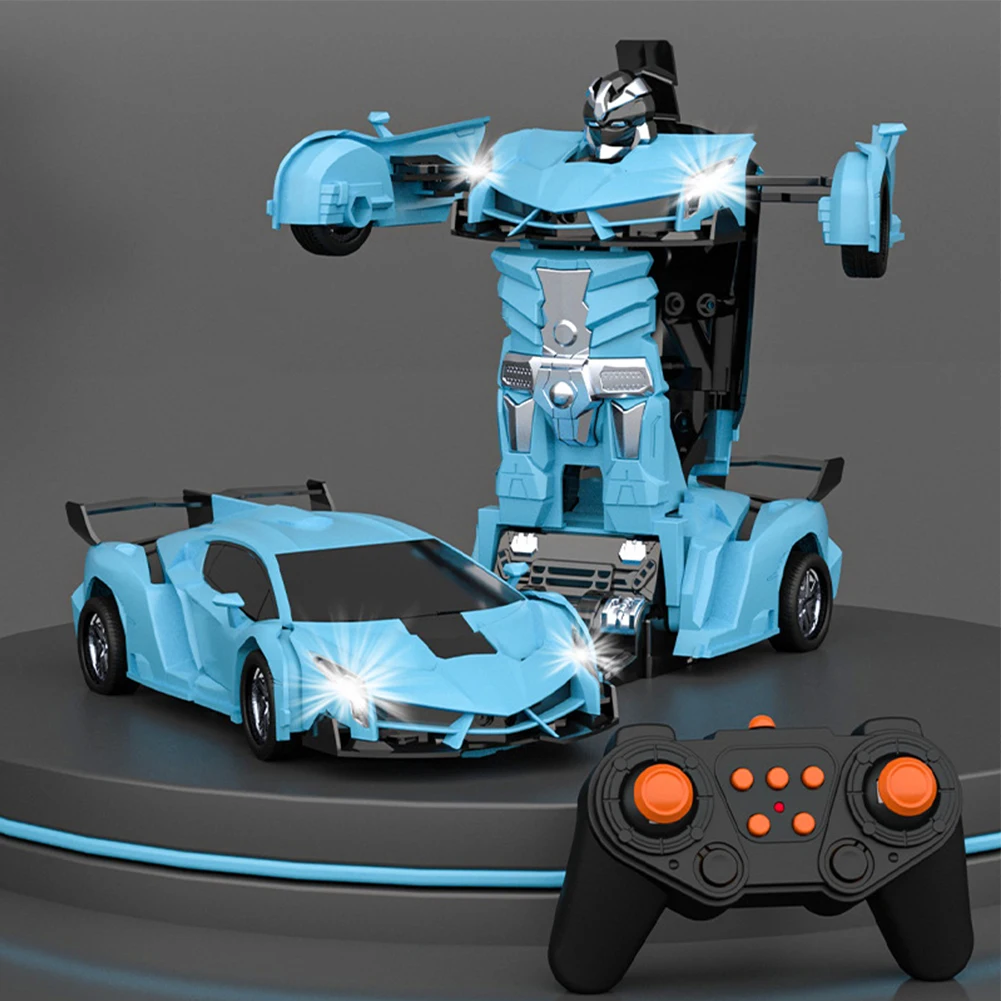 Remote-Control-Transform-Car-Robot-Toy-With-Remote-Control-Lights-360 ...