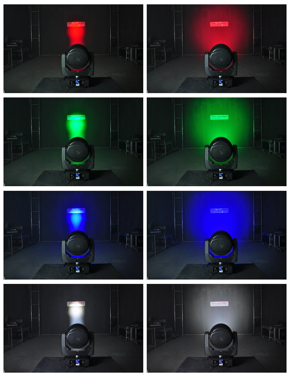 7 X 40W RGBW Osram Ostar LEDs | Tiptoplight