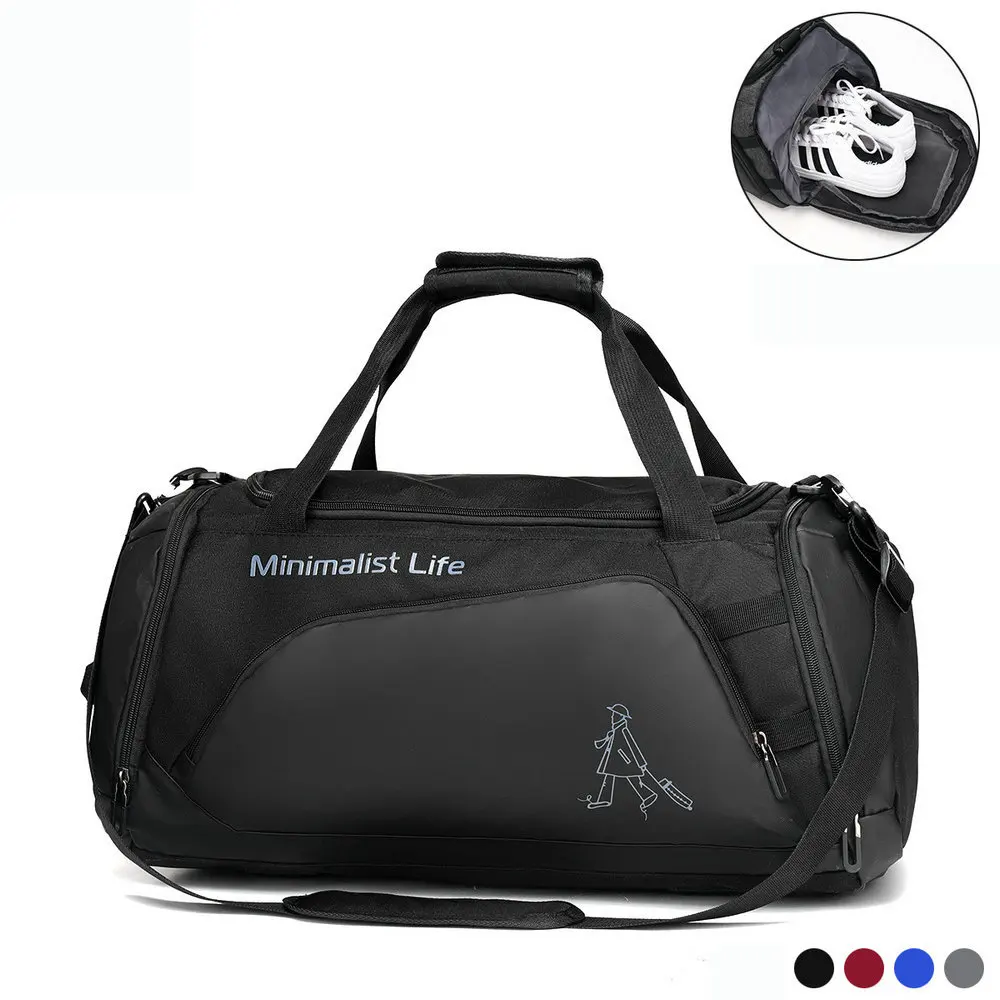34L-Outdoor-Gym-Bag-Yoga-Fitness-Sports-Travel-Large-Capacity-Luggage ...