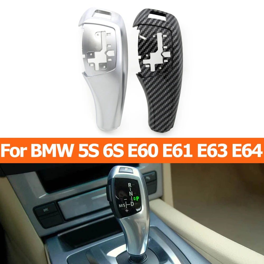 Car Automatic Gear Shifter Knob Selector Shift Lever Cover Replacement ...
