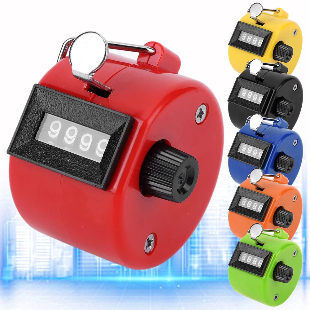 Handheld-Tally-Counter-4-Digit-Number-Count-Clicker-Counter-Hand ...