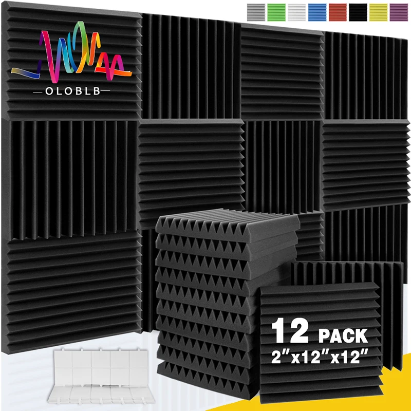 Sound-Absorbing-Wall-Panels-12-Pcs-Sound-Proof-Insulation-Studio ...