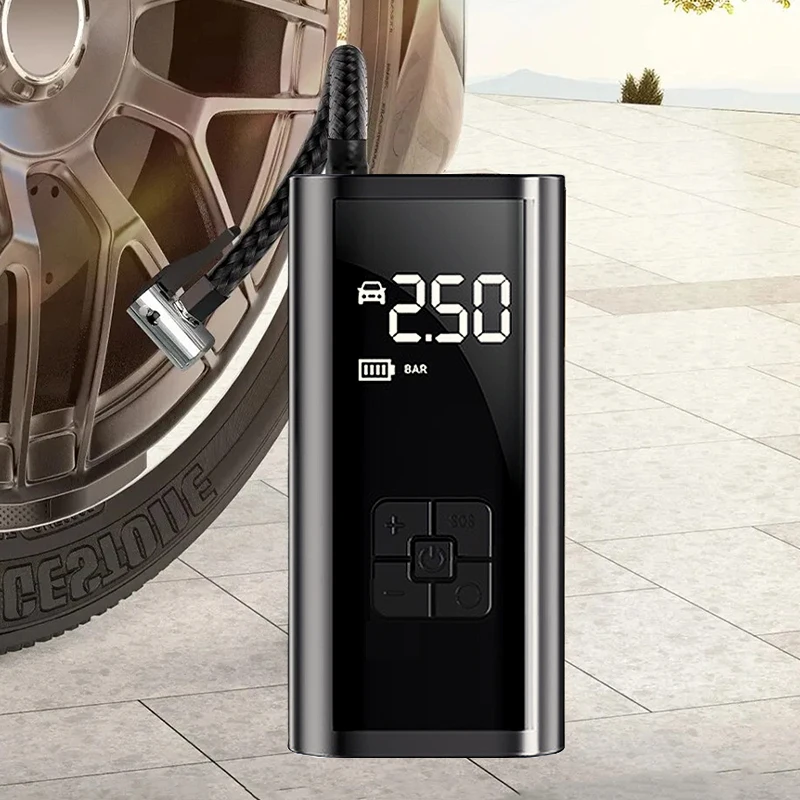 12V-Digital-Air-Pump-150PSI-Smart-Portable-Air-Compressor-LED-Light ...