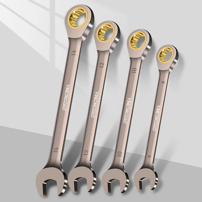 Key-Wrench-Flexible-Ratcheting-Combination-Wrench-Ratchet-Spanner ...