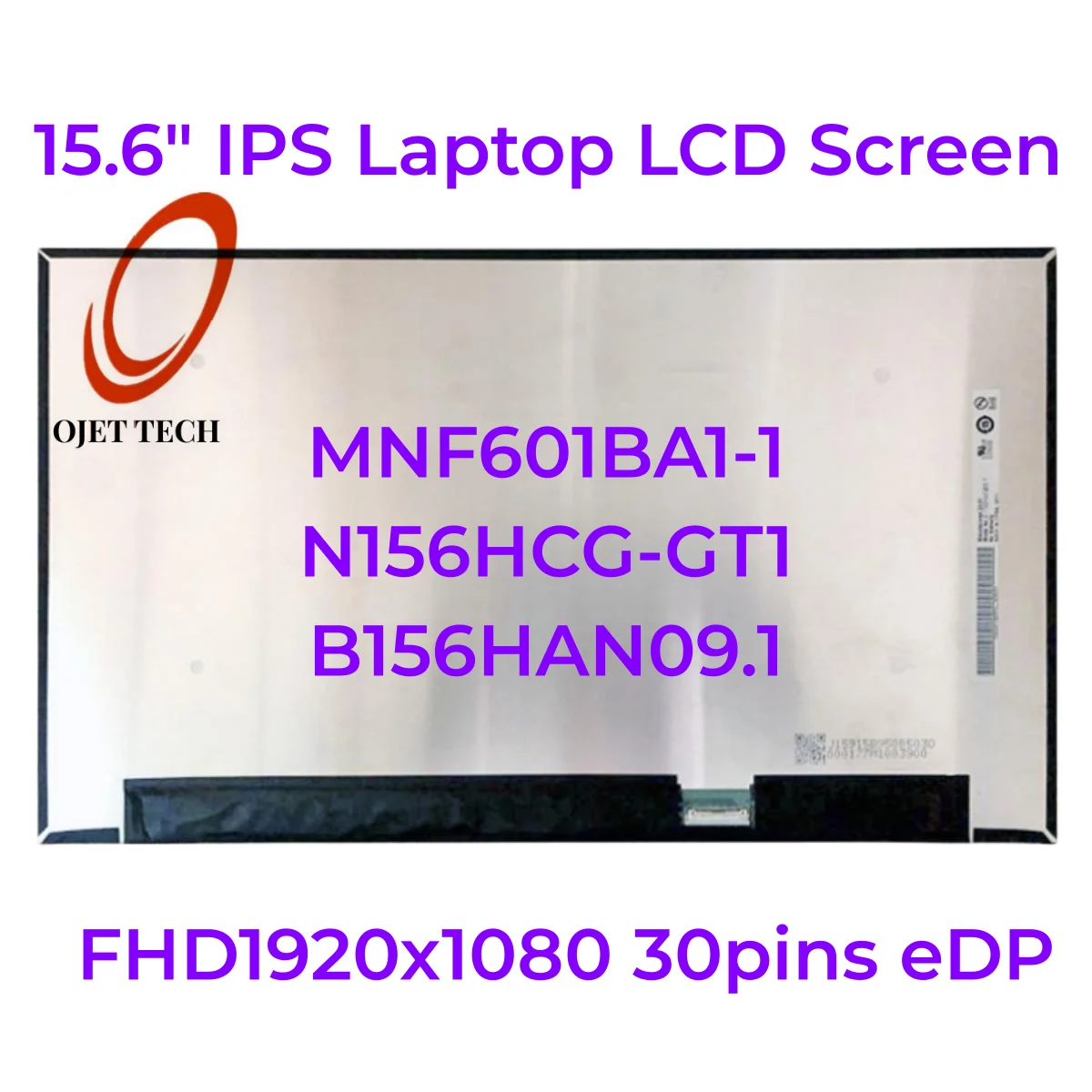 15-6-IPS-Laptop-LCD-Screen-MNF601BA1-1-Fit-N156HCG-GT1-B156HAN09-1-100 ...
