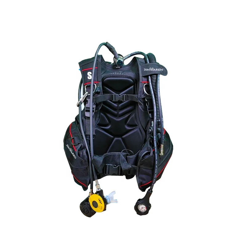 Professional-scuba-diving-equipment-set-BCD-buoyancy-regulator ...