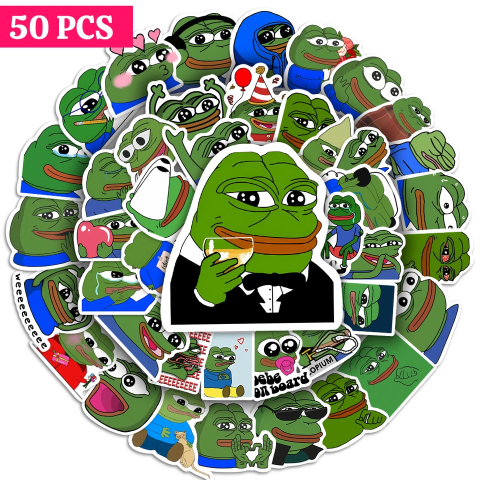 Frog Vinyl Cute Anime Girl Frogs Vinyl Sticker Adorable Animation Vinyl ...