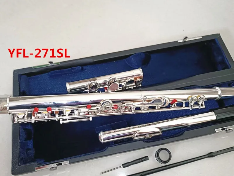 Flute-Japan-High-Quality-Silver-Flute-YFL-271SL-Model-musical ...