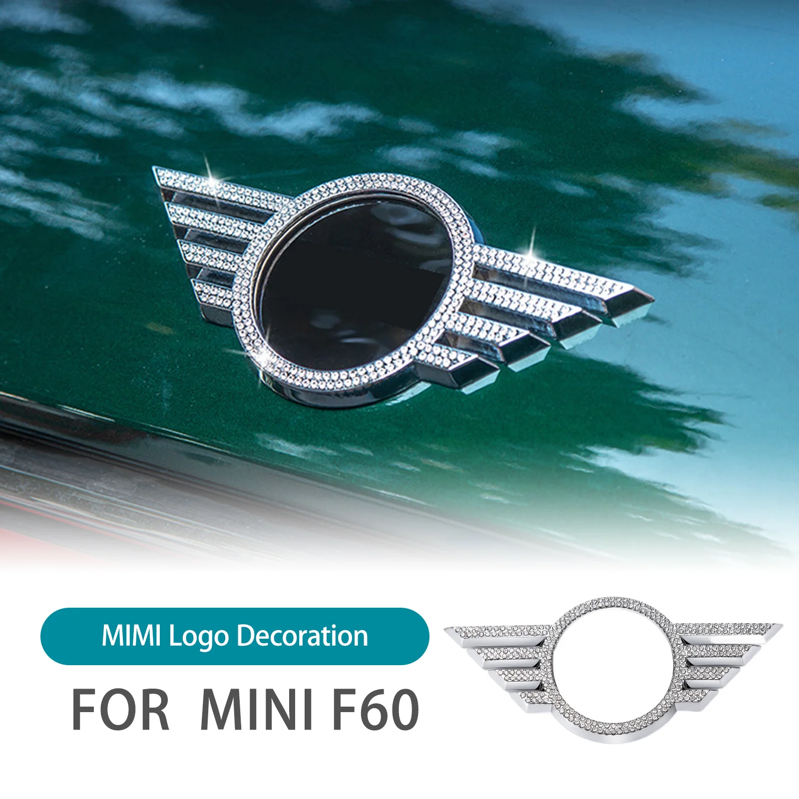 for-Mini-Cooper-F54-F55-F56-F60-Car-Exterior-Front-Rear-Trunk-Logo ...