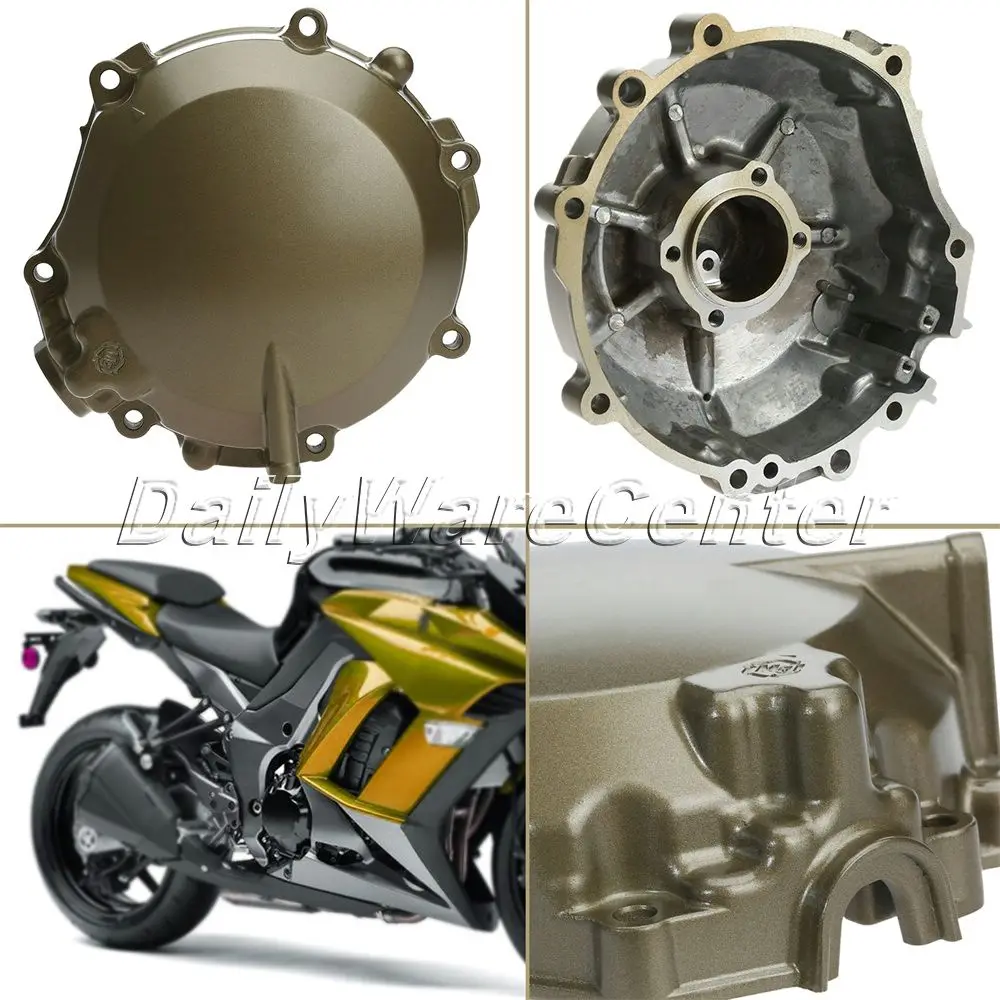 Motorcycle Aluminium Engine Stator Crank Case Generator Cover Crankcase ...