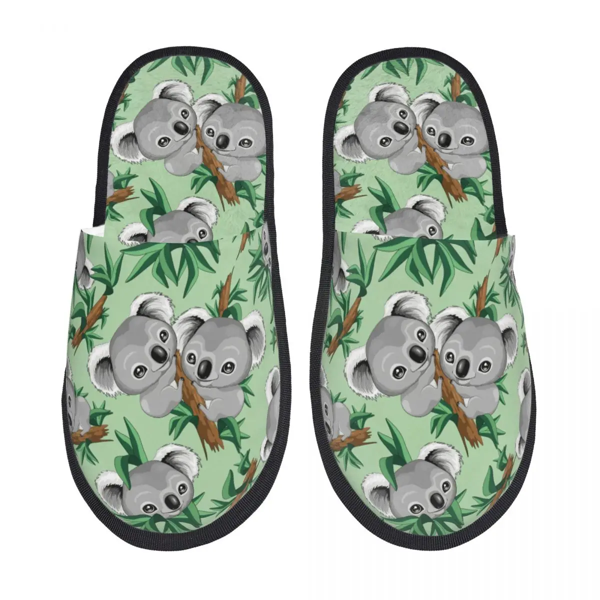 Custom Cute Australia Bear Baby Koala Soft Memory Foam House Slippers ...