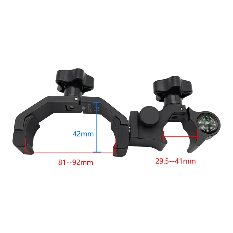 TF-3 Universal GPS Range Pole Cradle Bracket For South Handheld Open Data Collecto With Compass ...
