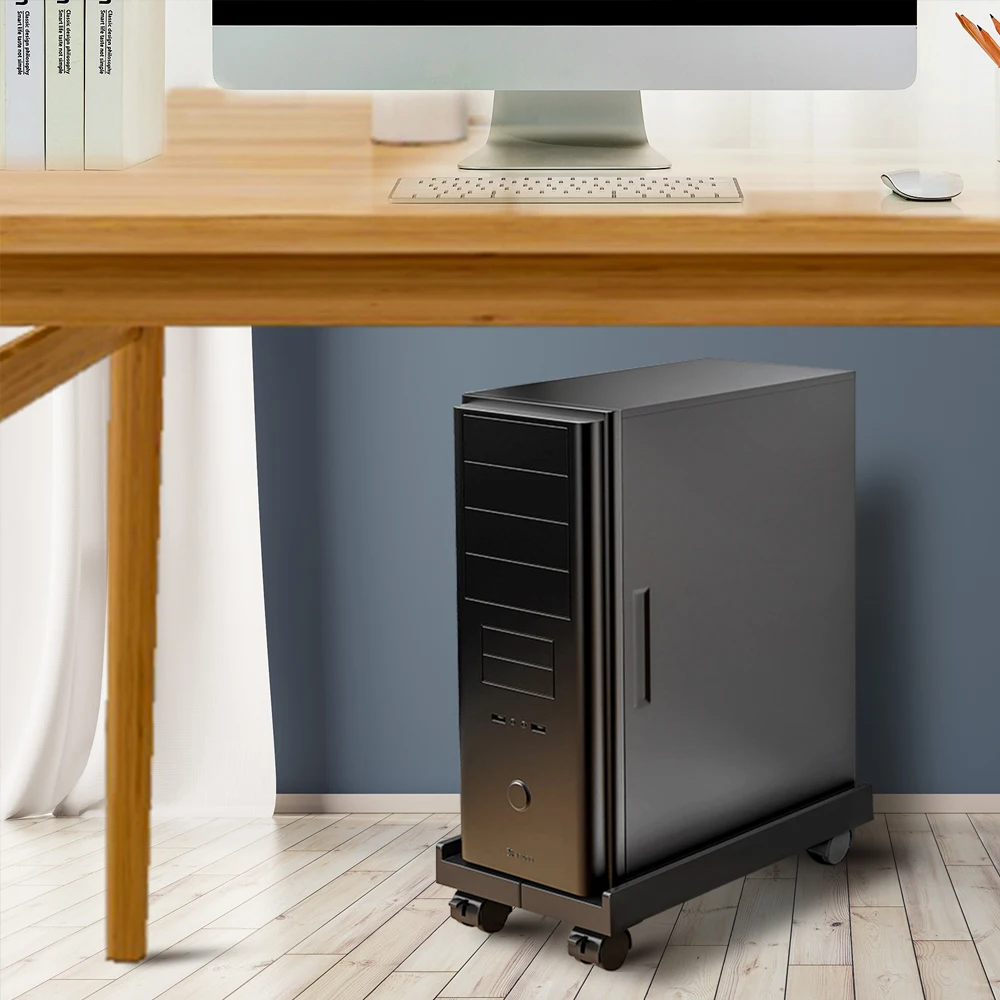 Adjustable-Mobile-CPU-Stand-Ventilated-Computer-Tower-Stand-PC-Tower ...