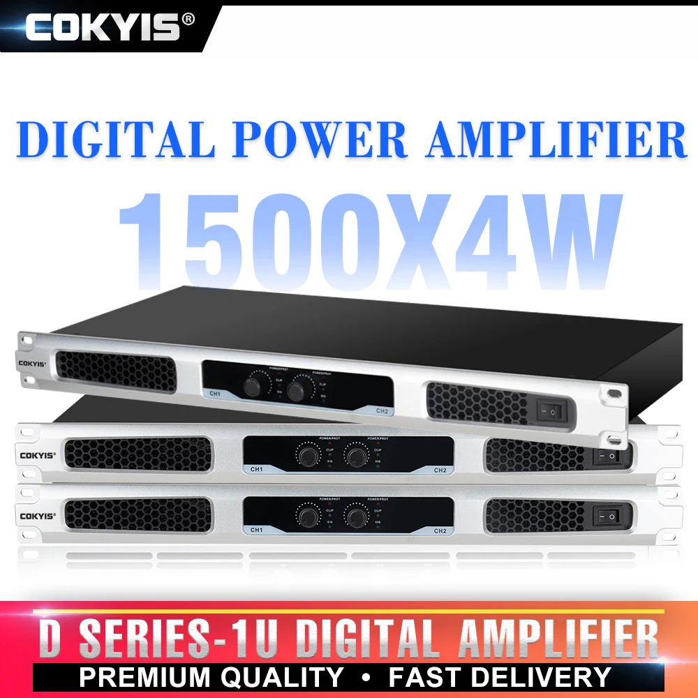 COKYIS-Professional-1U-High-Power-6000W-Amplifier-2-4-Channels-Audio-for-Disco-Outdoor-Concerts ...