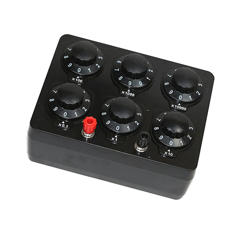 Variable Resistor Experiment Tool VILLCASE Variable Resistance Box - 0 ...