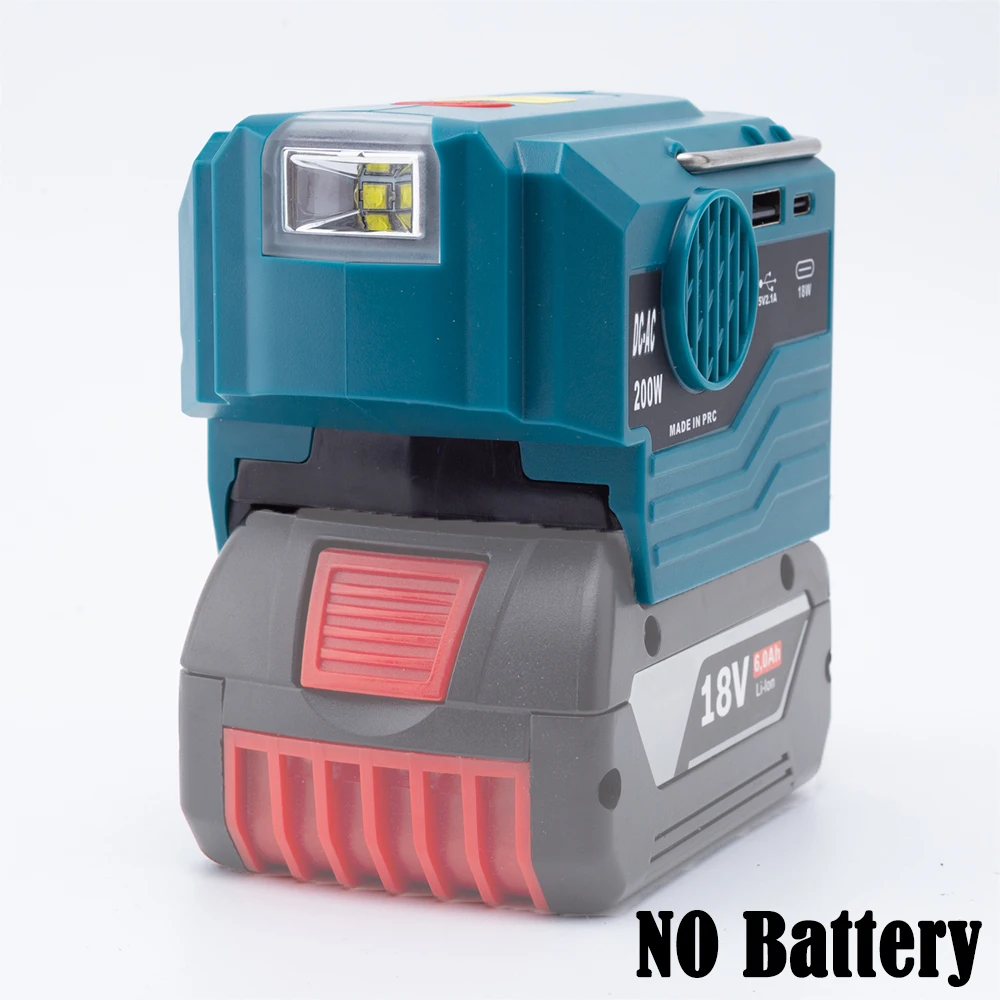 200W-For-Bosch-18V-Li-ion-Battery-Portable-Inverter-Sine-Wave-Power ...