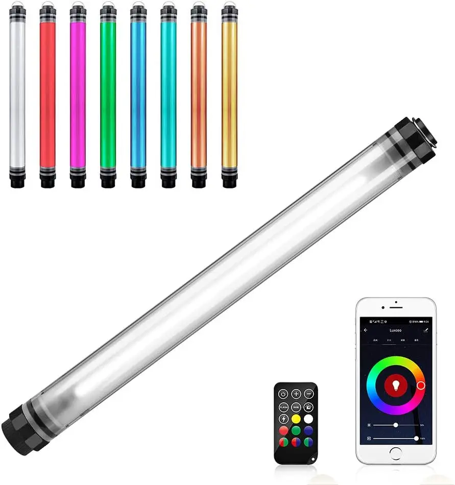 LUXCEO-Waterproof-RGB-Light-Wand-P7-RGB-Pro-Handheld-Lighting-Stick-LED ...