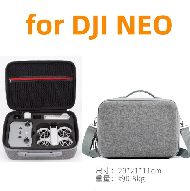 Caixa-de-armazenamento-para-DJI-Neo-Handheld-Drone-Grey-Single-Shoulder ...