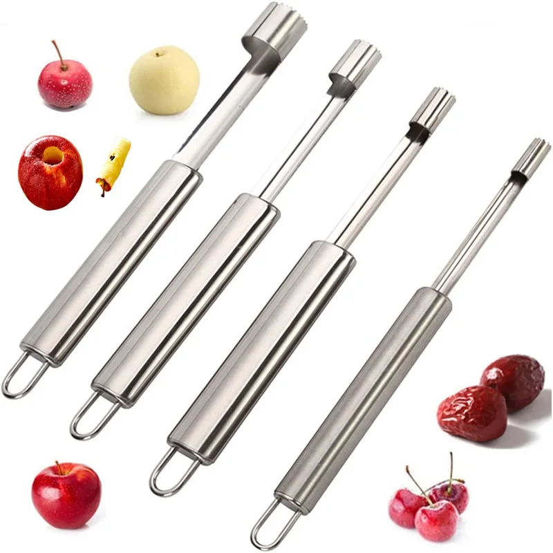 New-Stainless-Steel-Fruit-Corer-Red-Dates-Pear-Apple-Core-Cutter-Knife ...