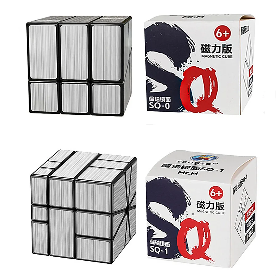 New Sengso Off Axis Mirror SQ1 SQ0 Magic Cube Alien Mirror Cubo Magico ...