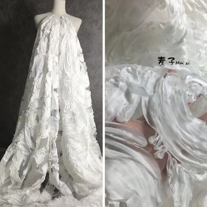 Heavy-Texture-Fabric-Creative-Clothing-Wedding-Dress-Background-Cloth ...