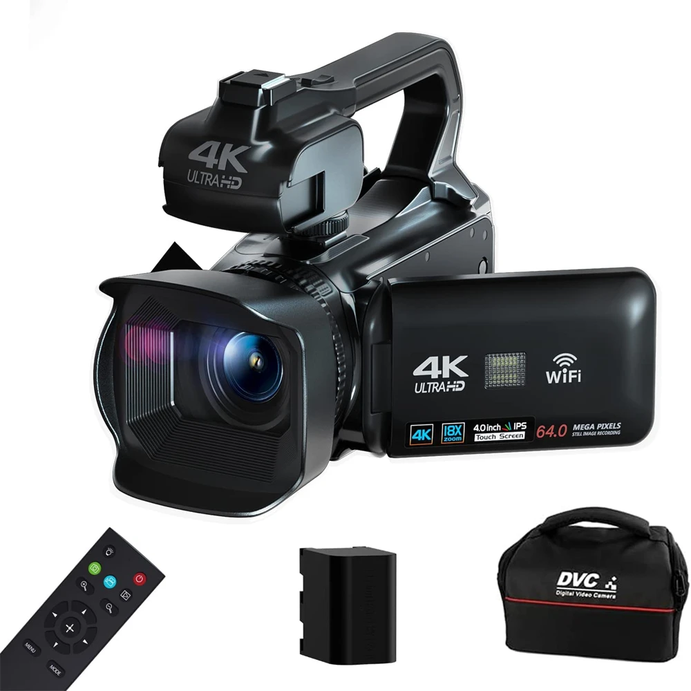 Professional-4K-Video-Camera-for-Photography-64MP-HD-Youtube-Vlog ...
