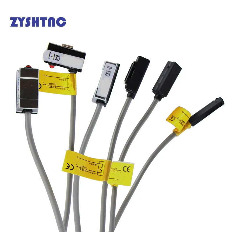 공압 실린더 CS1 J 마그네틱 리드 스위치 센서, CS1 G CS1 M CS1 U CS1 F D A93 D Z73 D A73 D C73 스위치 솔레노이드 밸브 ...