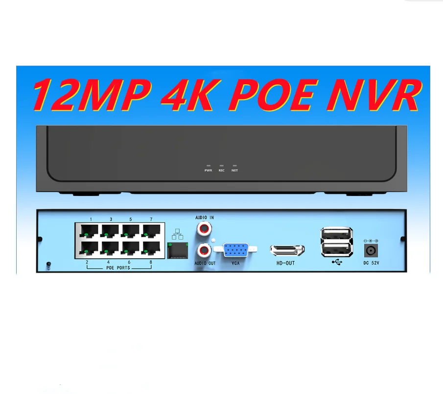 H-265-12MP-4K-8CH-POE-NVR-Video-Recorder-IP-Security-Surveillance ...