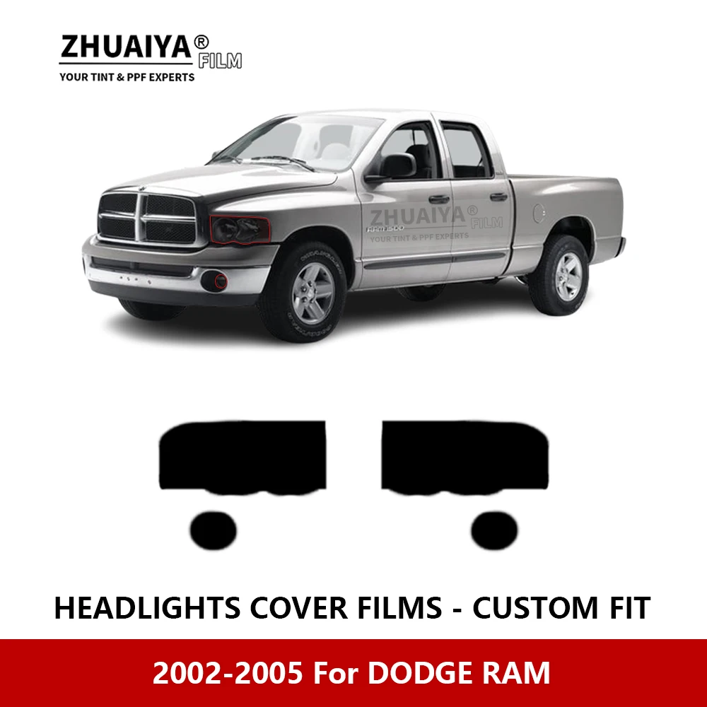 For-DODGE-RAM-2002-2005-Car-Exterior-Headlight-Anti-scratch-PPF-precut ...