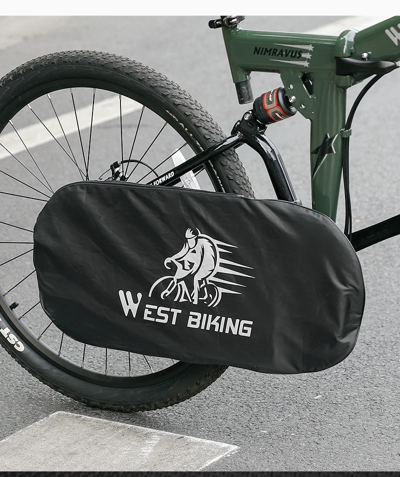WEST BIKING-Juste de protection de guidon de VTT en PVC,bouclier d ...