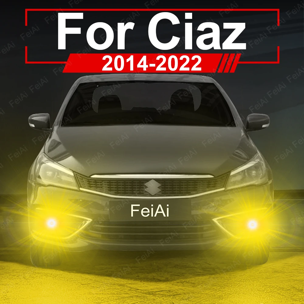 Para Suzuki Ciaz luces antiniebla LED bombilla de luz antiniebla ...