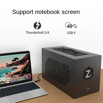 Thunderbolt 4 Placa Gráfica Dock, eGPU Laptop Expansão Externa, 4090 e ...