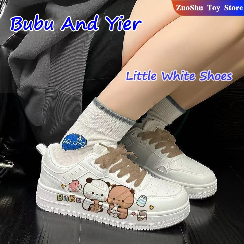 Original Panda Bubu And Yier Little White Shoes Cute Bubu And Dudu ...