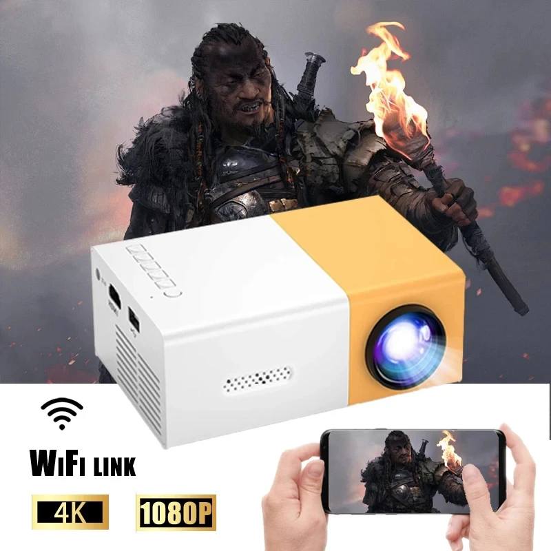 YG300-MINI-Projector-Portable-Home-Theater-Smart-TV-Laser-Beamer-3D ...