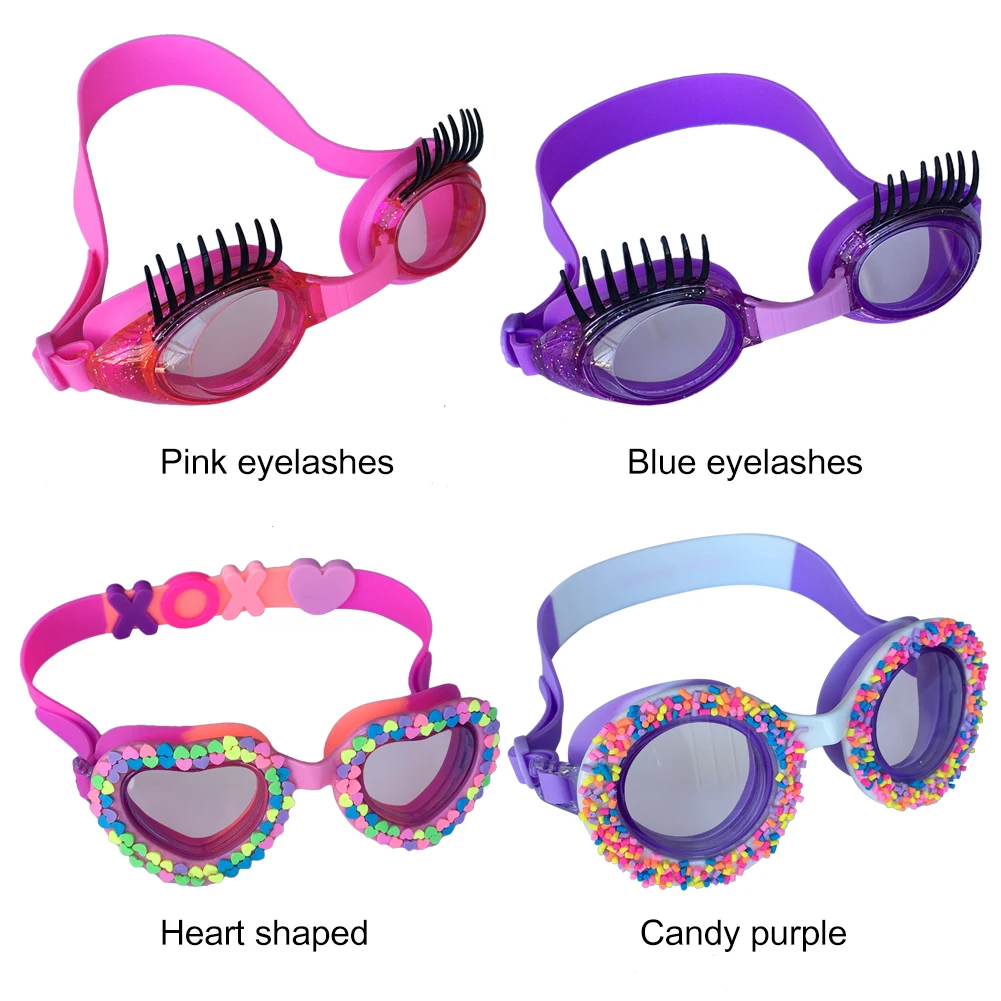Childrens Cute Cartoon Swimming Goggles Waterproof Anti Fog Eyewear ...