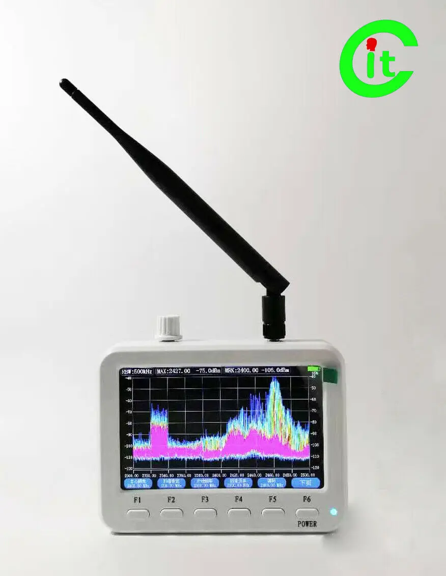 XT-360-AT Portable Spectrum Analyzer Signal Measuring Instrument 30MHz ...