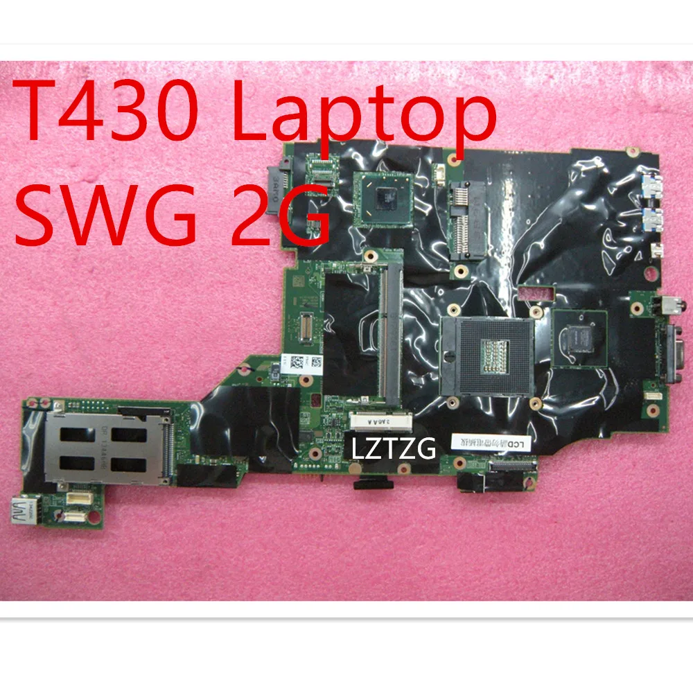 Motherboard-For-Lenovo-ThinkPad-T430-Laptop-Mainboard-SWG-2G-04X3665 ...