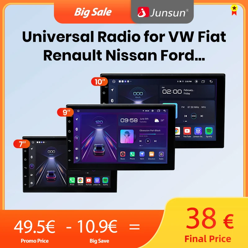 Junsun-Universal-CarPlay-Android-Auto-Radio-Car-Multimedia-Autoradio-VW ...