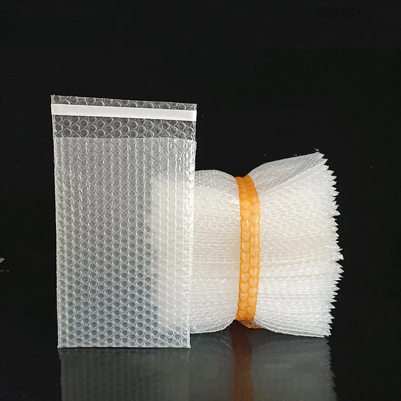 100pcs-Transparent-double-sided-thicken-Bubble-bag-Ziplock-packaging ...