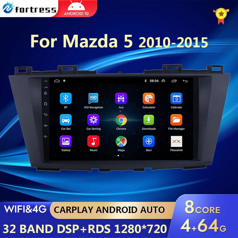 For-Mazda-5-3-CW-2010-2015-Car-Radio-Multimedia-Video-Player-Navigation ...