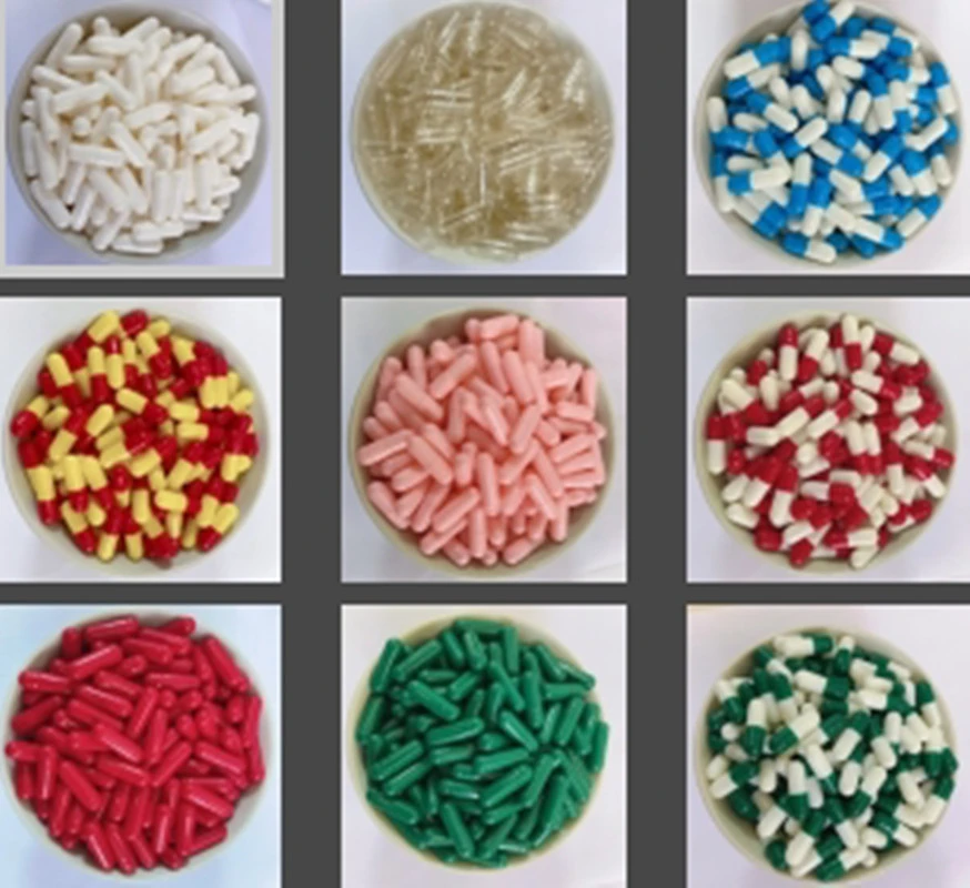 10000pcs Empty Edible Gelatin Capsule Shell Ten Thousand Standard Size ...